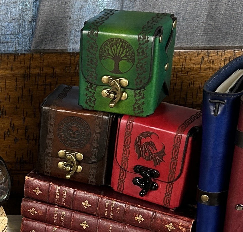 RPG & TCG Leather Deck Boxes | Wyverns Workshop – The Wyverns Workshop